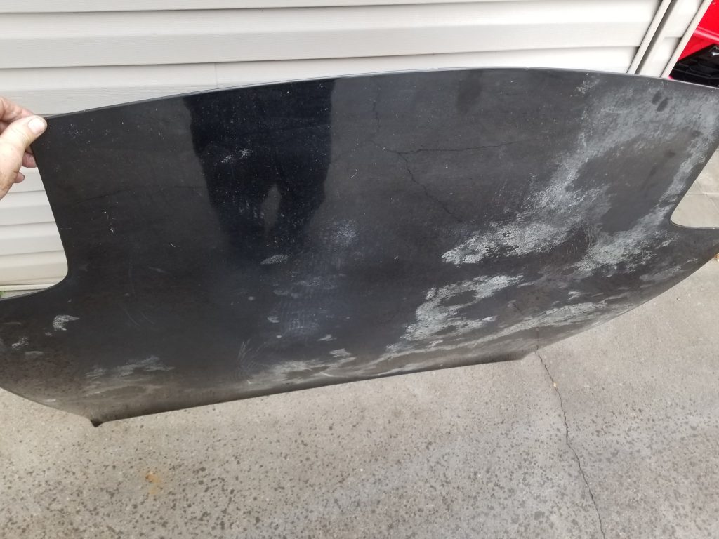 93-95 rx7 FD aluminum hood w/ damage EAST TN LOCAL PICKUP ONLY NO ...