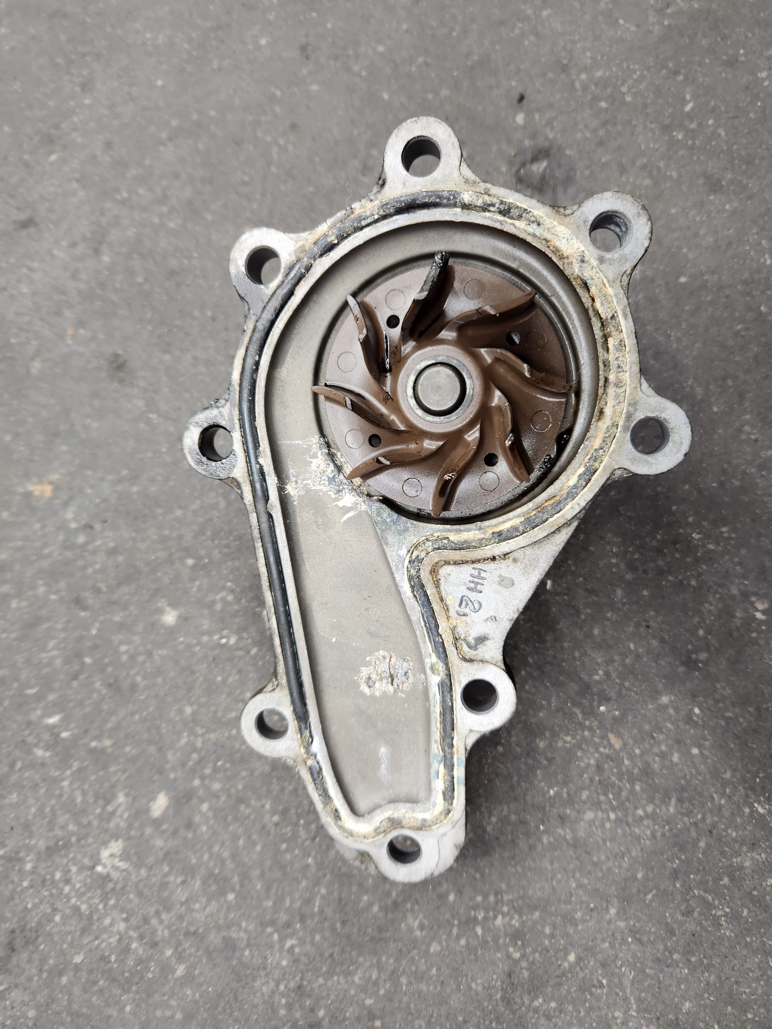 09-11 S2 rx8 engine water pump – Rotary Resurrection