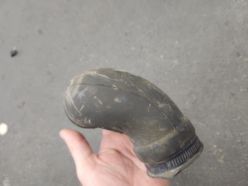 rx7 93-95 FD TRUST air intake tube/connector/elbow for twin turbos ...