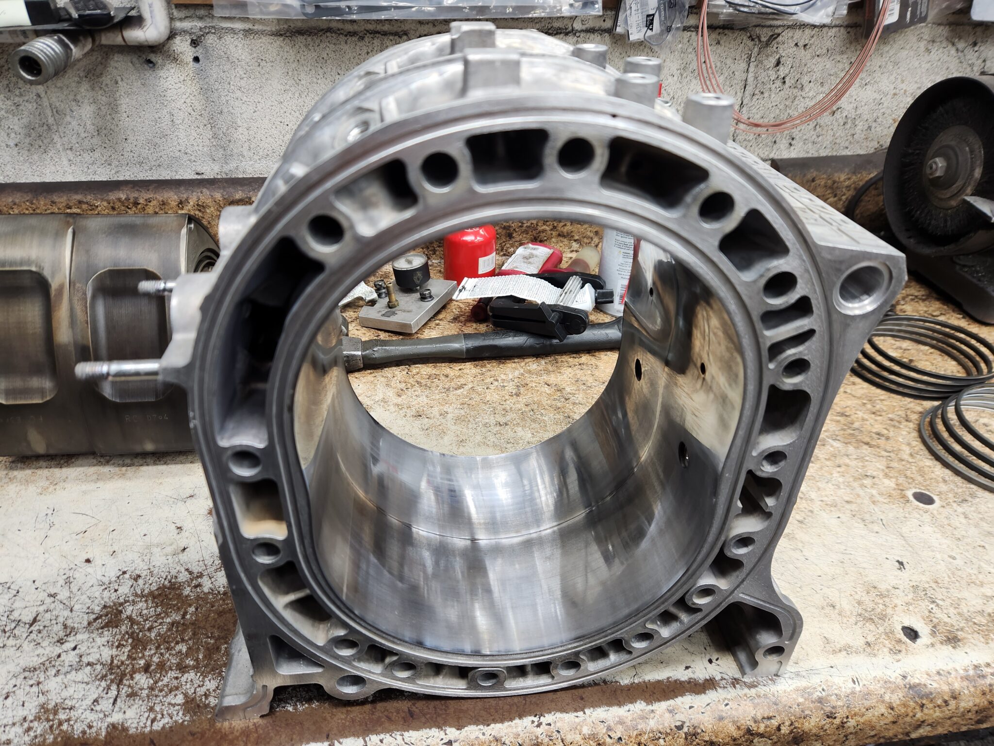 09-11 6 port AUTOMATIC trans rx-8 rebuilt engine block w/ rear auto ...