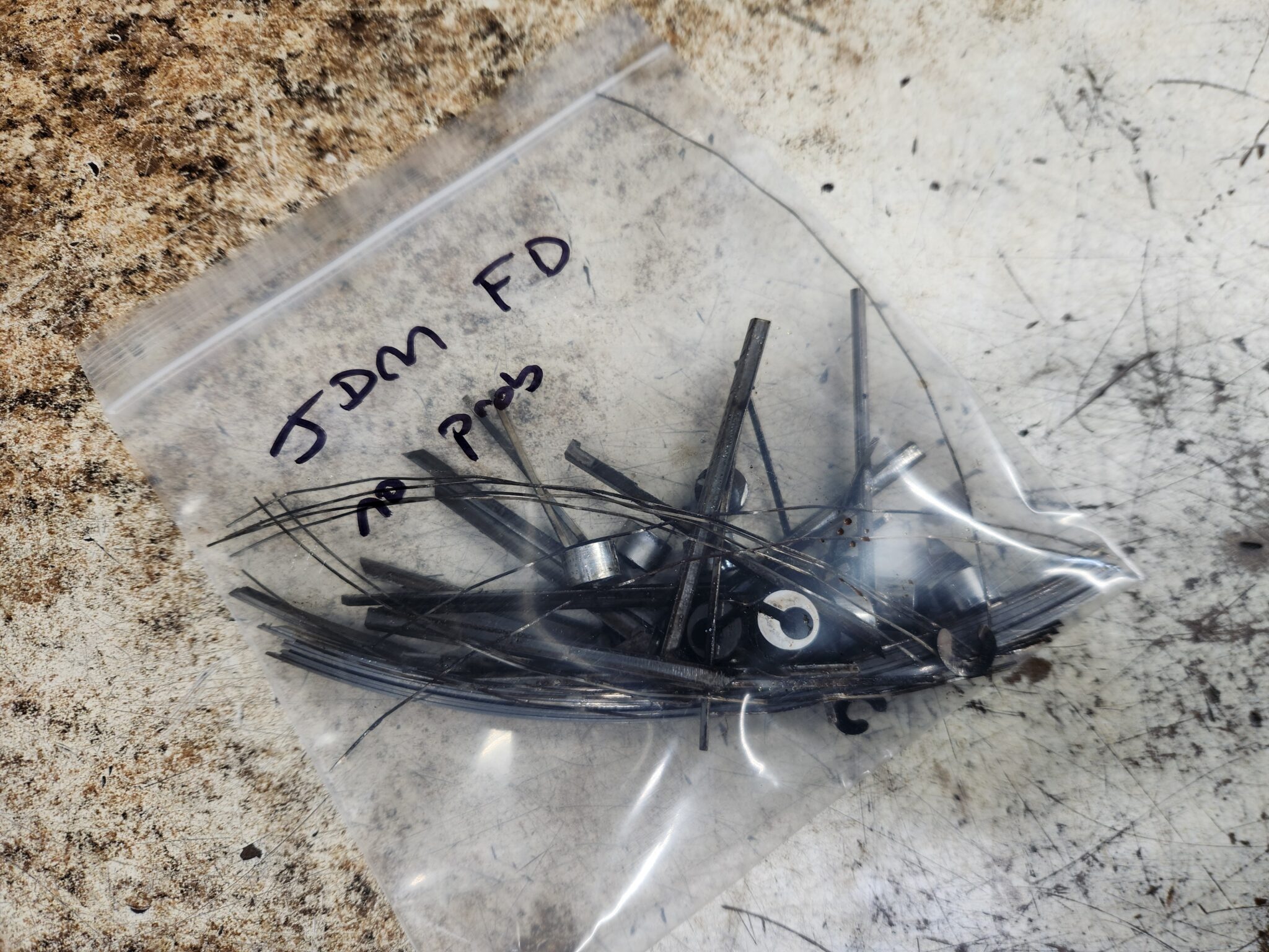 rx7 used engine seals springs from low mile JDM core teardown – Rotary ...