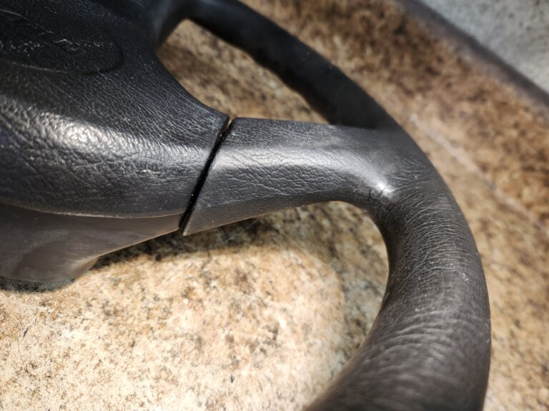 86-91 rx7 FC 3 spoke steering wheel w/ center horn pad – Rotary ...