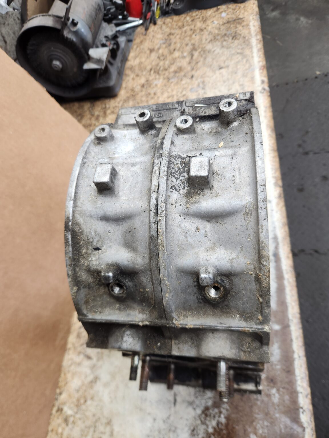 rx7 86-91 non turbo used engine rotor housing set pair housings ...