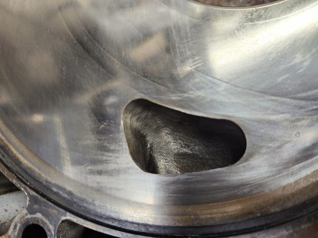 rx7 FD REW 93-95 used engine center middle intermediate iron housing ...